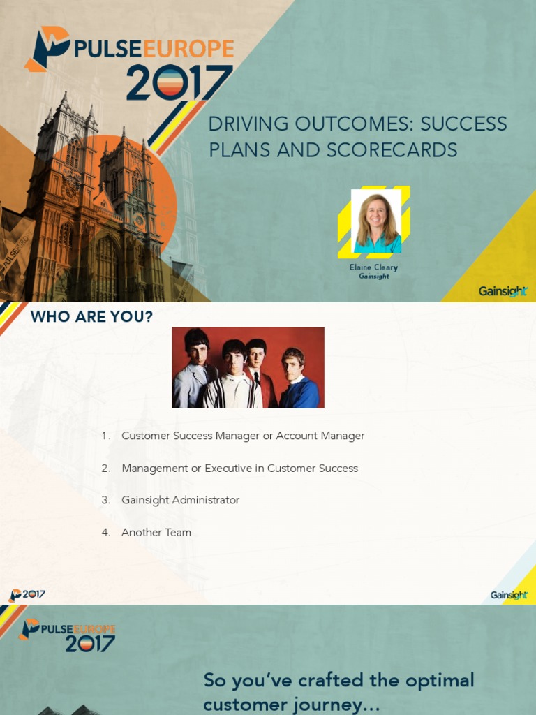 Driving To Outcomes - Success Plans & Scorecards | PDF | Customer ...