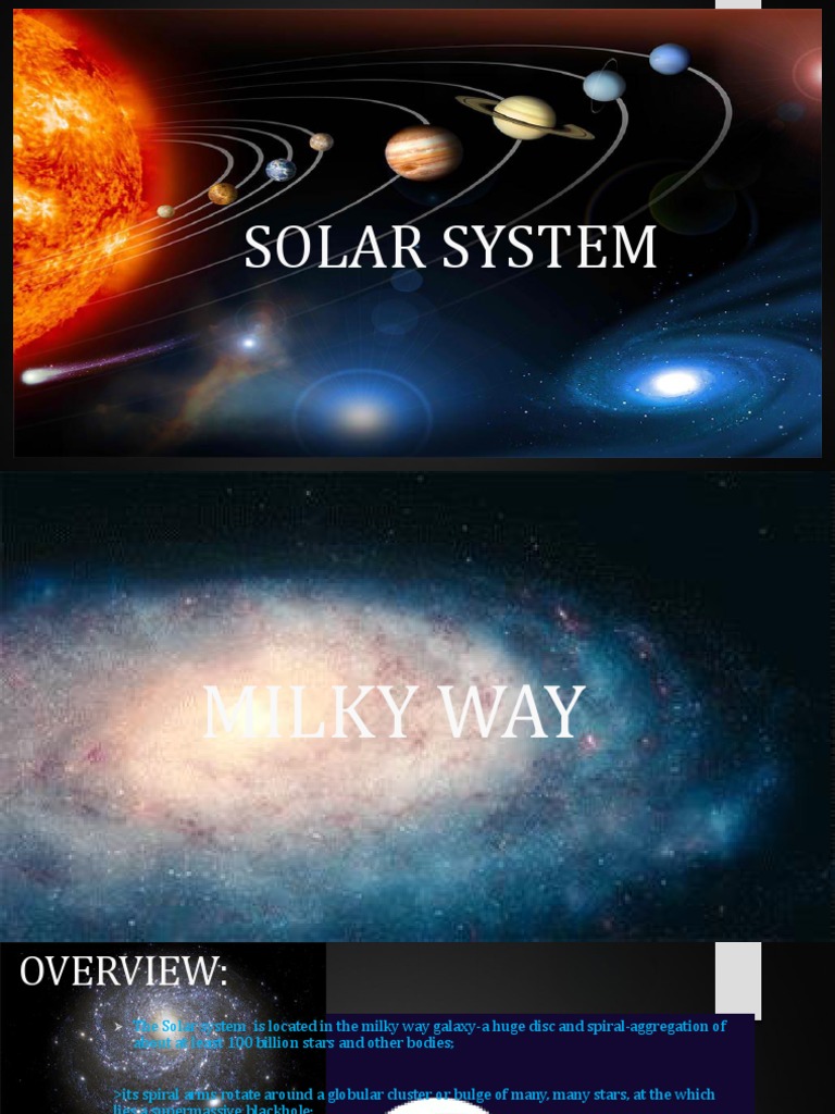 Lesson 1 Universe and The Solar System | PDF | Solar System | Milky Way