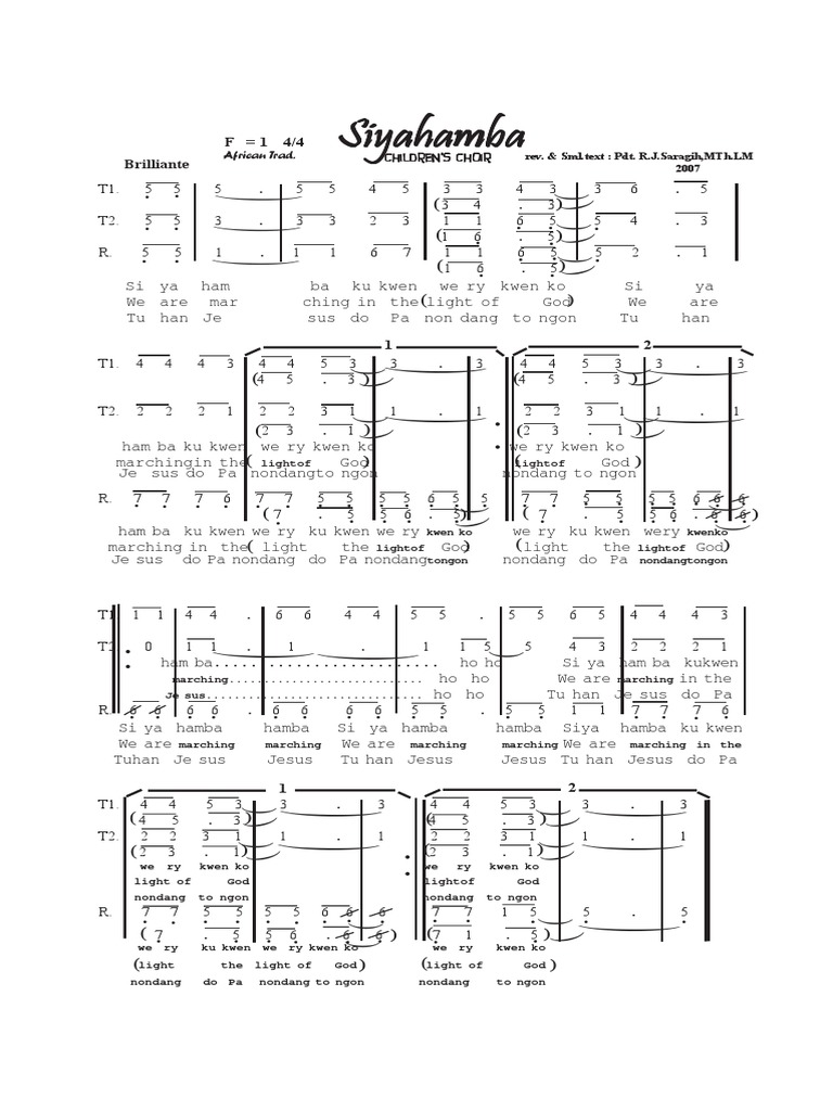 Siyahamba PDF | PDF | Leisure