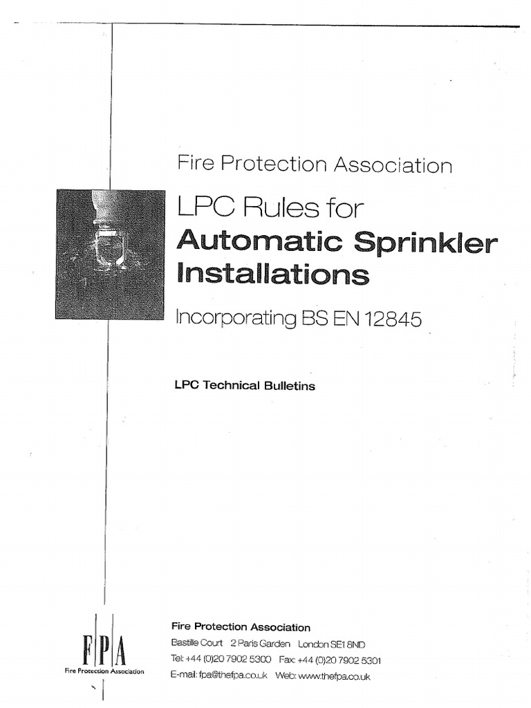 BS en 12845 (TB) | PDF