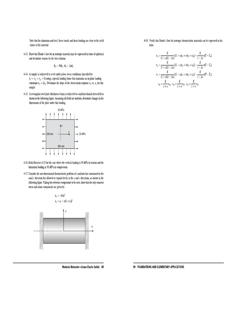 Elasticity, Martin Saad PDF | PDF | Elasticity (Physics) | Chemistry