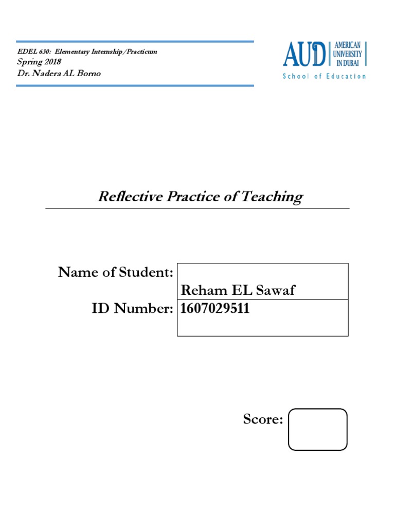 My Practicum Experience | Download Free PDF | Classroom Management ...