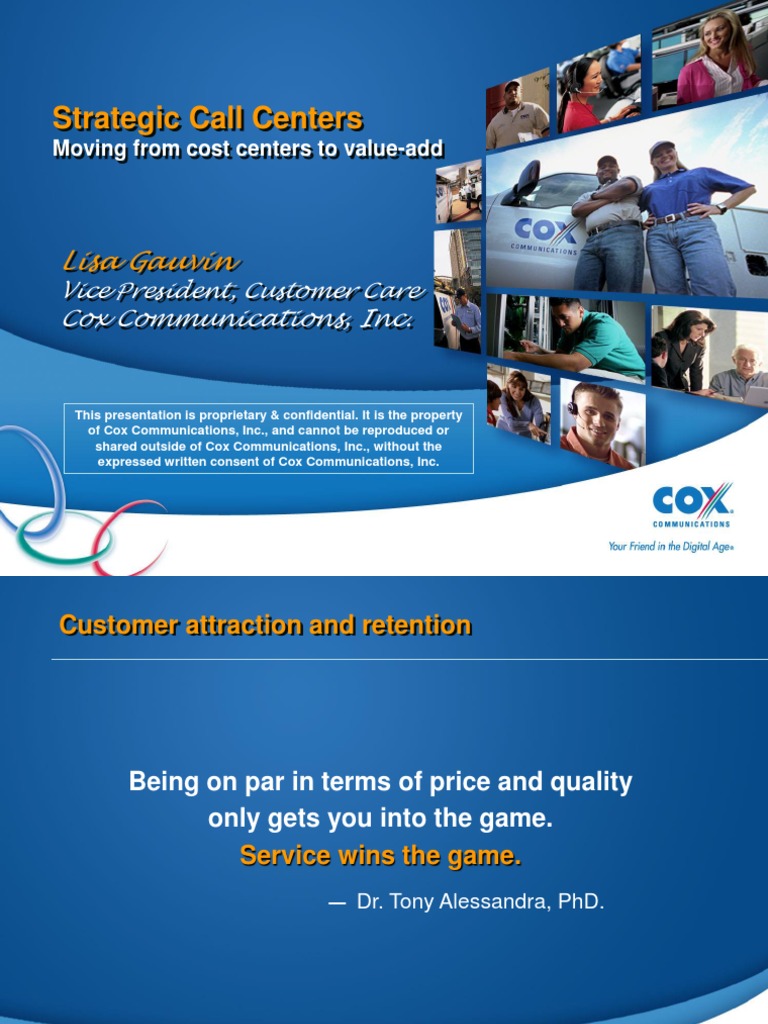 Strategic Call Centers | PDF | Call Centre | Outsourcing