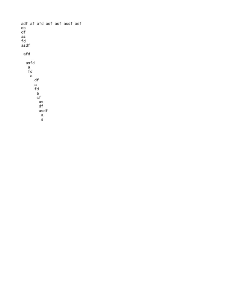 Adf Af Afd Asf Asf Asdf Asf As DF As FD Asdf Afd Asfd A FD A DF A FD A SF As DF Asdf A S | PDF