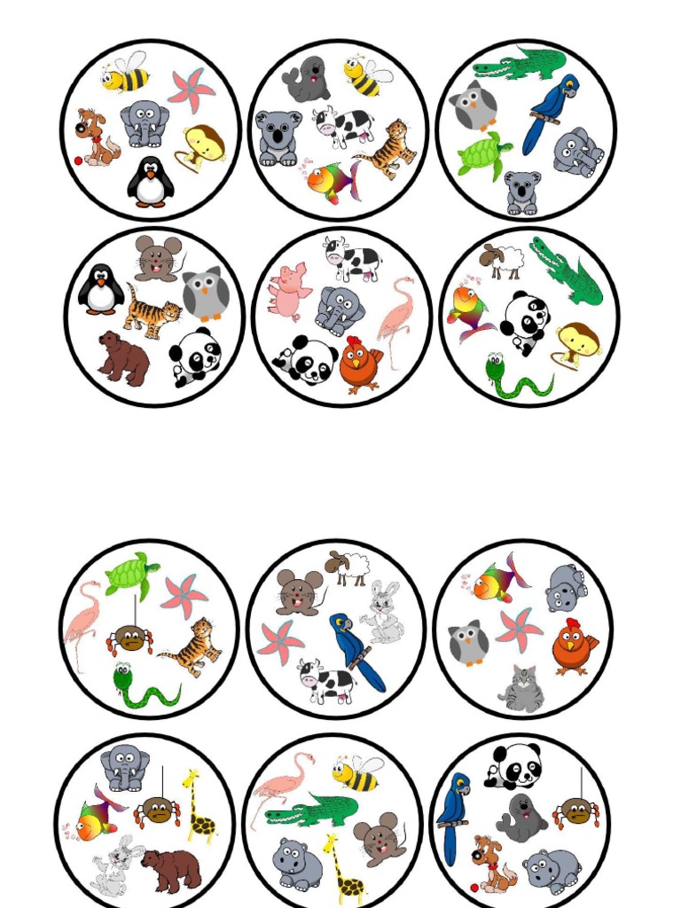 Animals Dobble PDF | PDF