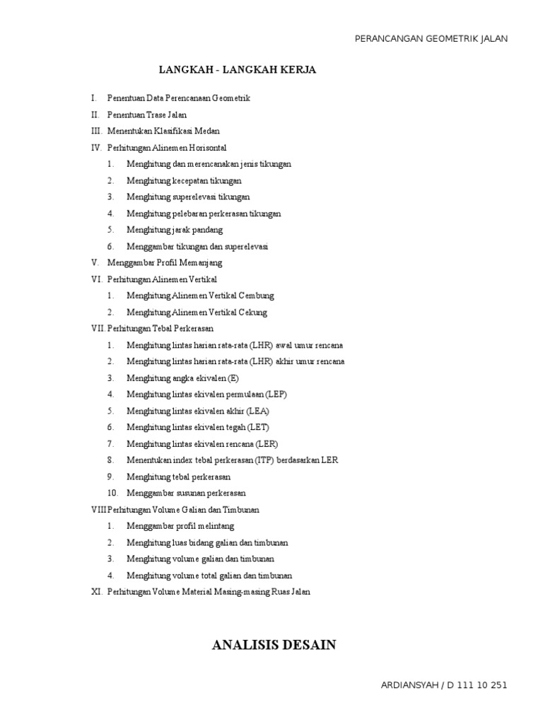 Perhitungan PGJ | PDF