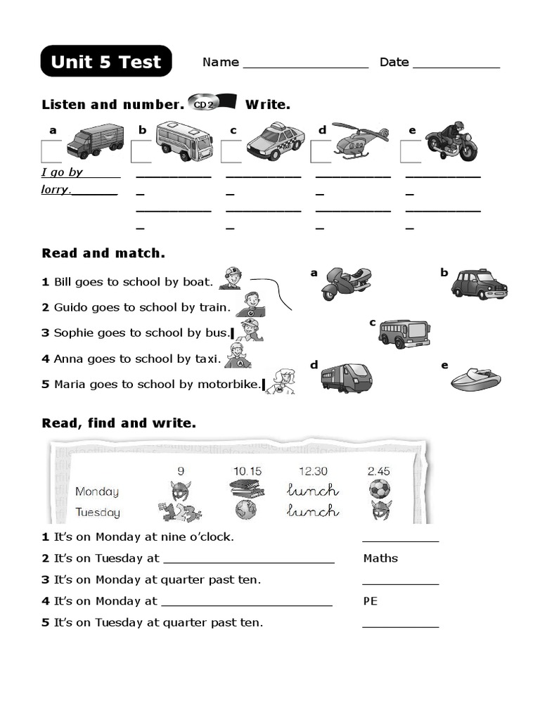 Surprise 4 Unit 4 Test Higher | PDF