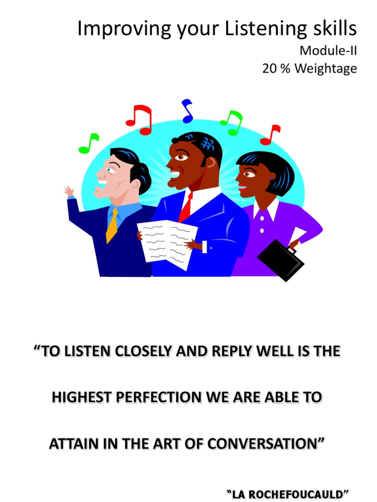 Module II Listening Skills | PDF | Nonverbal Communication | Mind