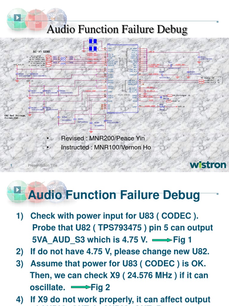 Audio Function Failure Debug | PDF | Audio Engineering | Electronic ...