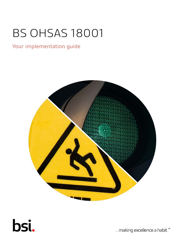 BS OHSAS 18001 Implementation Guide | PDF | Occupational Safety And ...