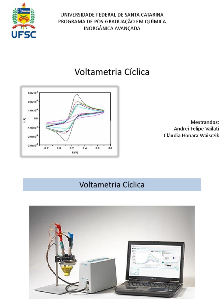 Voltametria Cíclica: Técnica e Aplicações | PDF | Solução | Eletroquímica