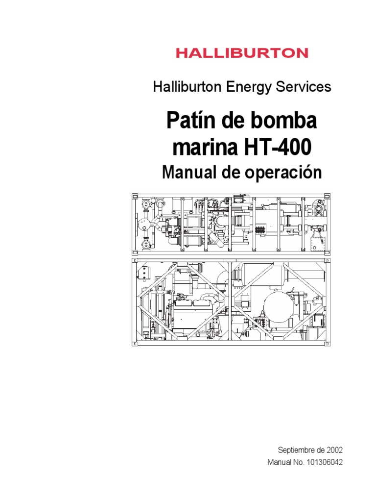 HT 400 Español | PDF | Transmisión (Mecánica) | Bomba