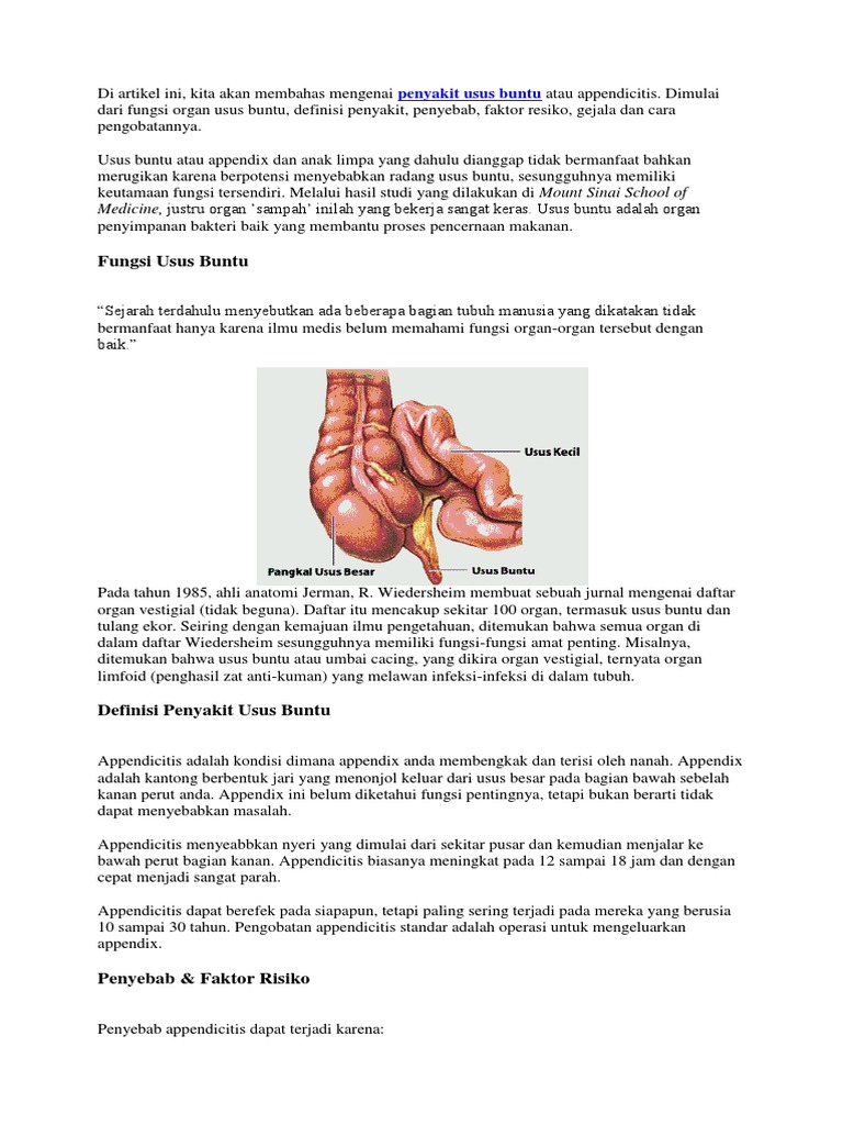 Di Artikel Apendik | PDF