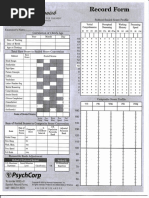 500 Scoresheet | PDF