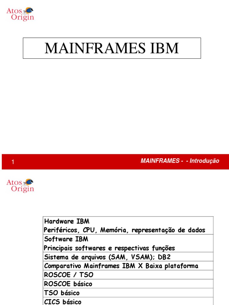 Origin Mainframe Pdf Byte Sql
