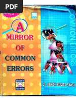 A Mirror of Common Errors by DR A.K. Singh (Sscpot - Com) PDF | PDF
