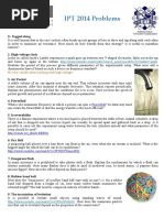 Problems For IYPT 2026 | PDF | Rotation | Waves