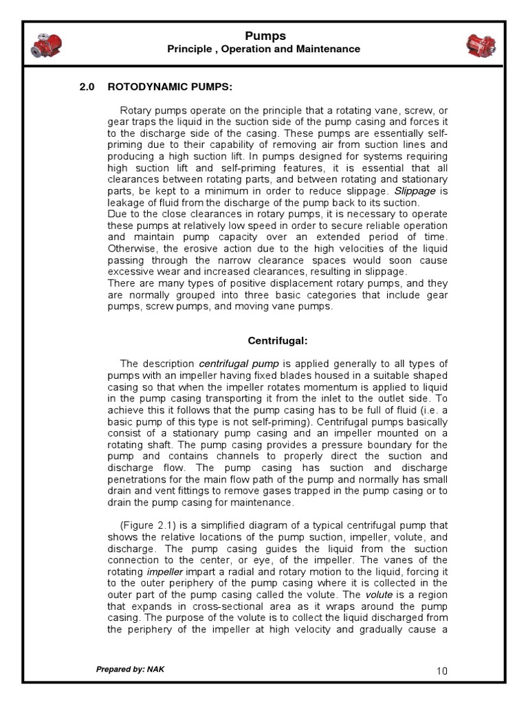 Rotodynamic and Centrifugal Pumps Guide | PDF | Pump | Propeller