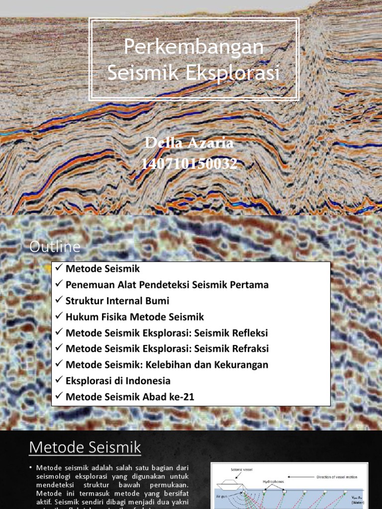 Metode Seismik untuk Eksplorasi Bumi | PDF