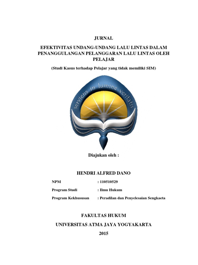 Jurnal Ilmiah Print | PDF