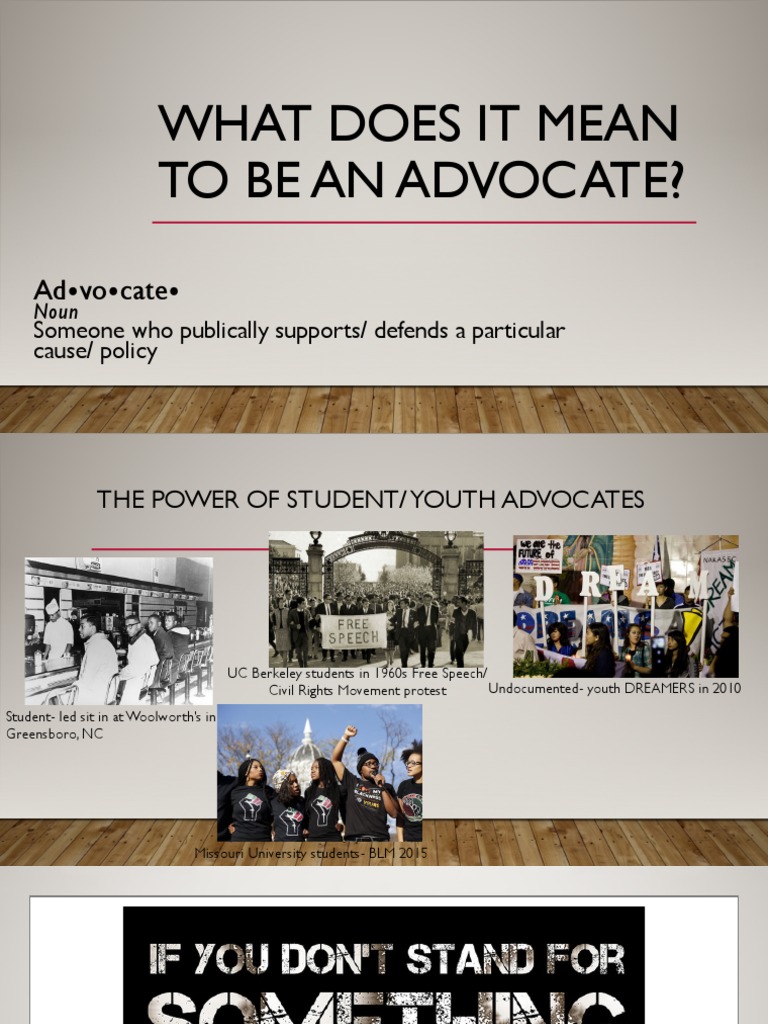 Advocacy | PDF | Social Science