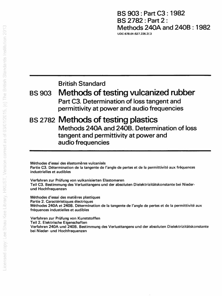 BS 903-C3-1982 | PDF