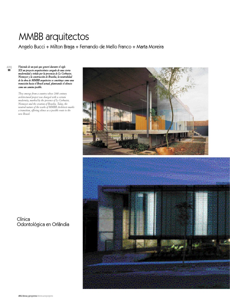 Angelo Bucci PDF | PDF | Sao Paulo | Medios de arte