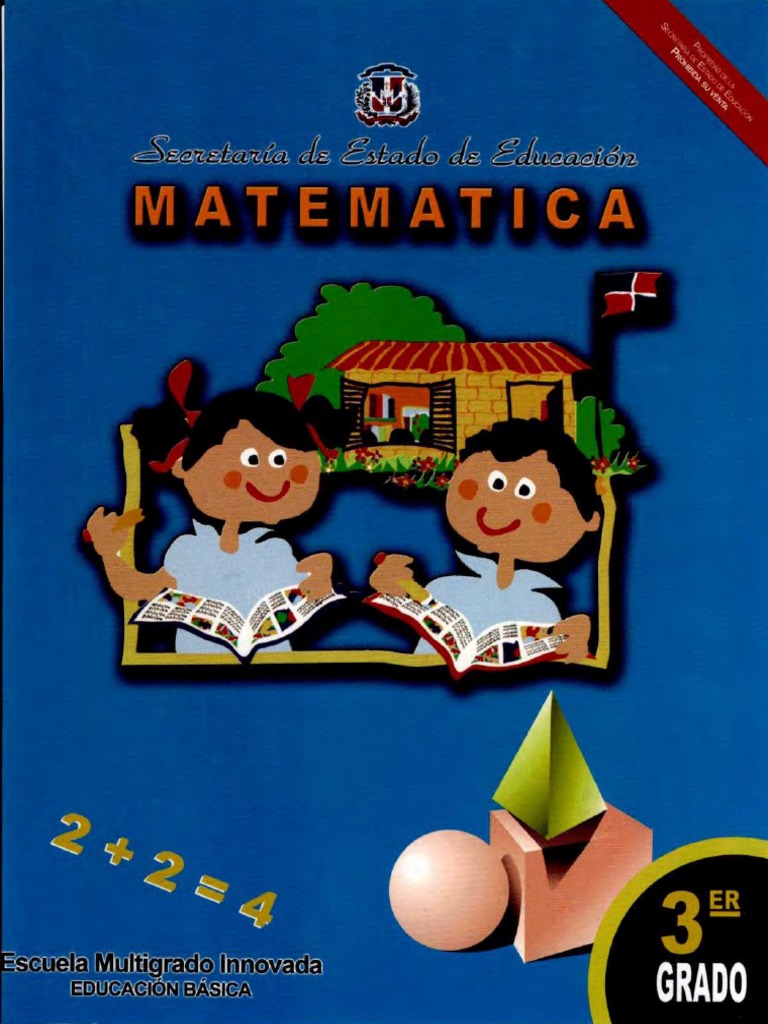 Matemática 3er Grado | PDF