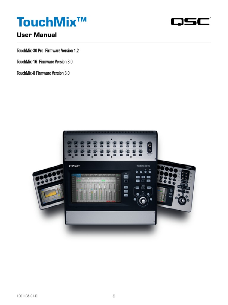 Q Mix Tmix 8-16-30 Usermanual en | PDF | Ac Power Plugs And Sockets ...
