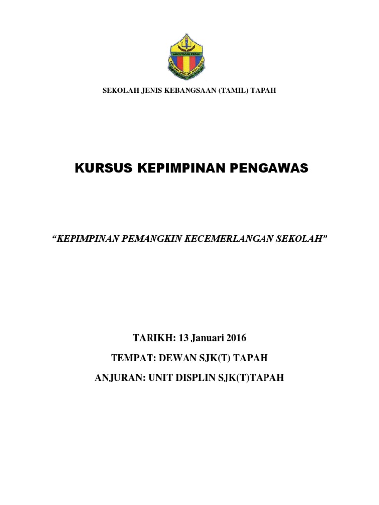Kursus Kepimpinan | PDF