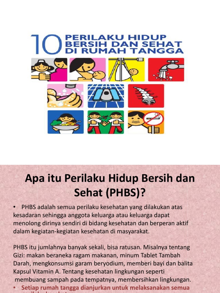 PHBS | PDF