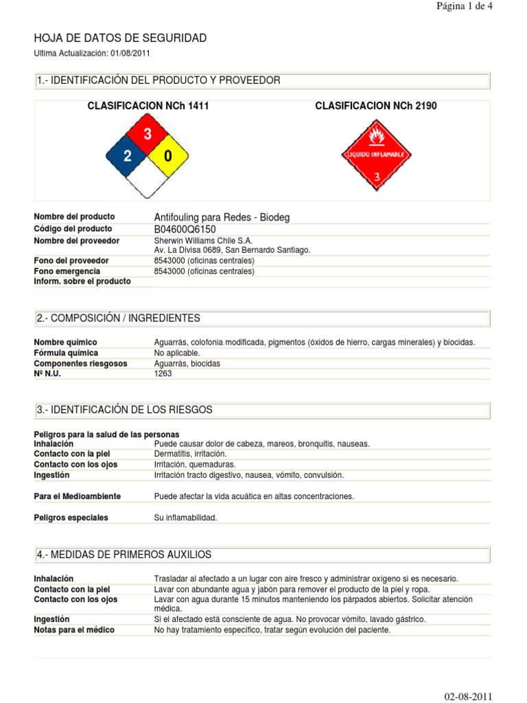 Agua Rass | PDF | Descomposición | Solubilidad