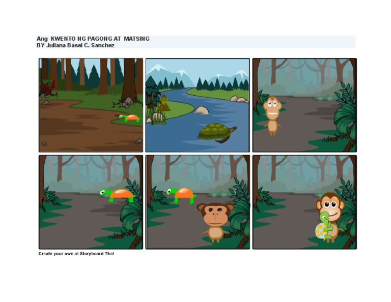 Pagong and Matsing | PDF