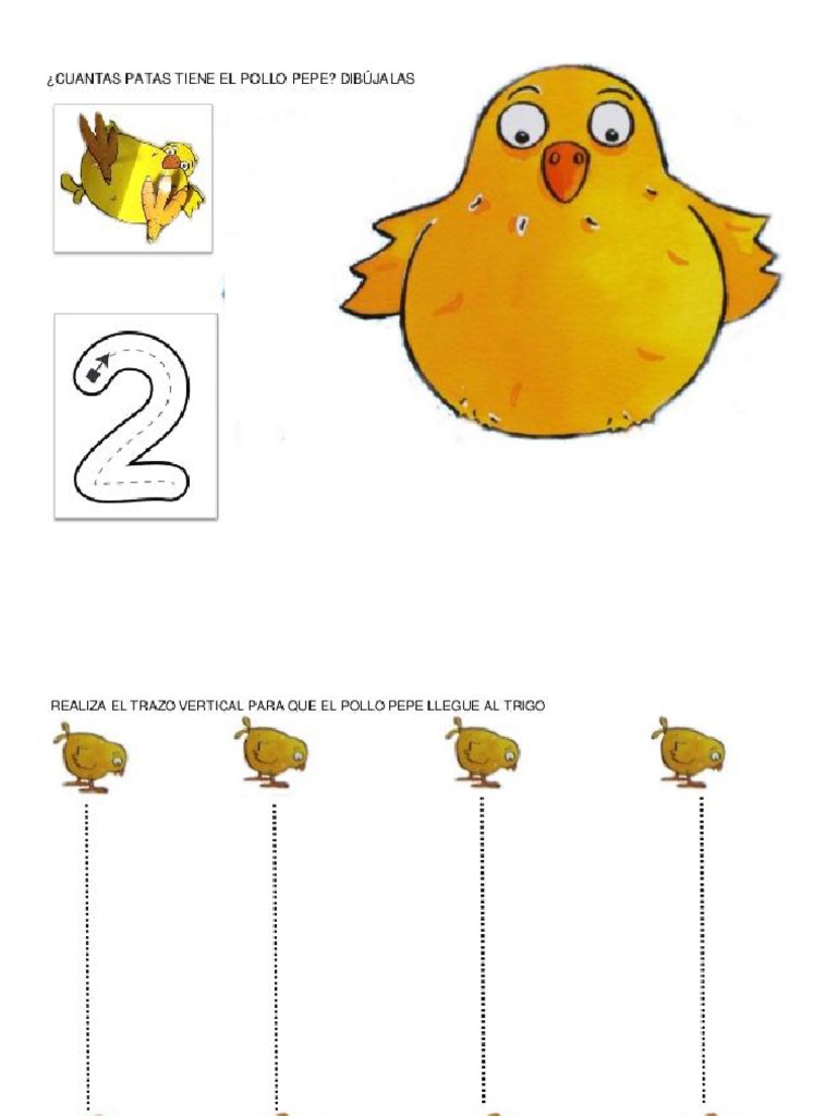 El Pollo Pepe Actividades | PDF