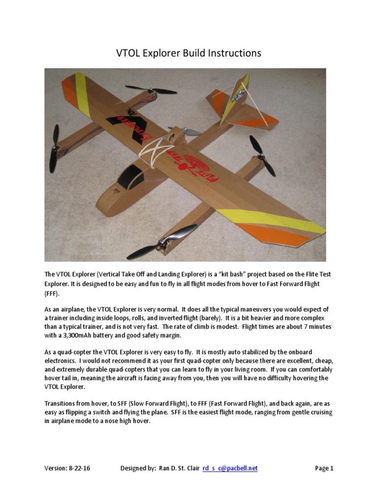 Build Instructions W. Motor Pods 8-23-16 | PDF | Electrical Connector ...