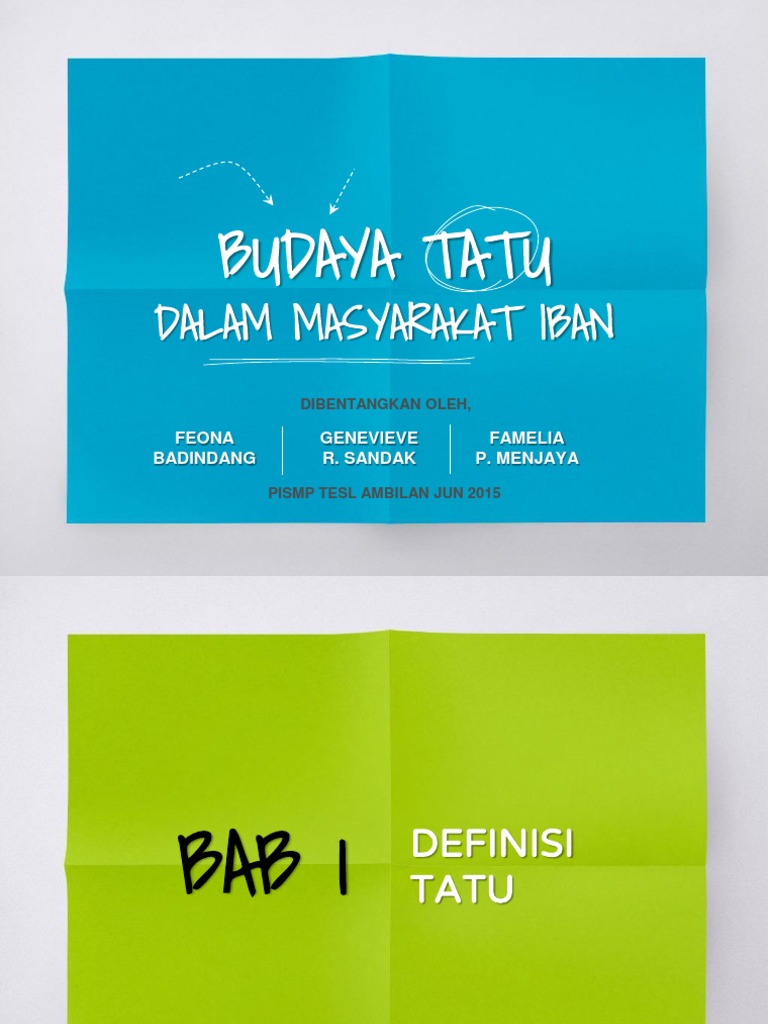 Budaya Tatu Dalam Kalangan Masyarakat Iban | PDF