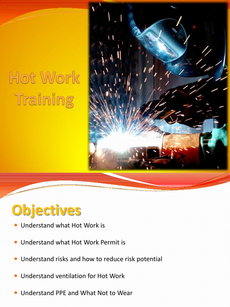 Hot Work Permit Program | Download Free PDF | Fires | Hazards