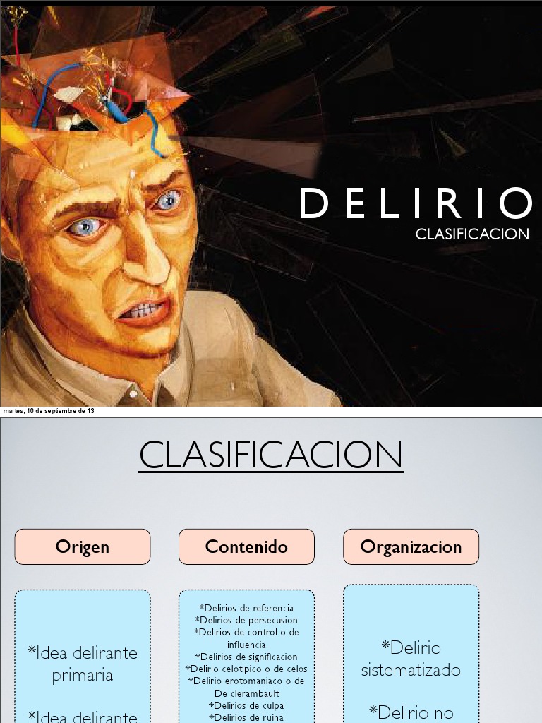 Los 15 Tipos De Delirios , Delirio: qué es, tipos principales, causas y ...