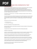 ASME Safe Distance Formula For Hydrotesting | PDF