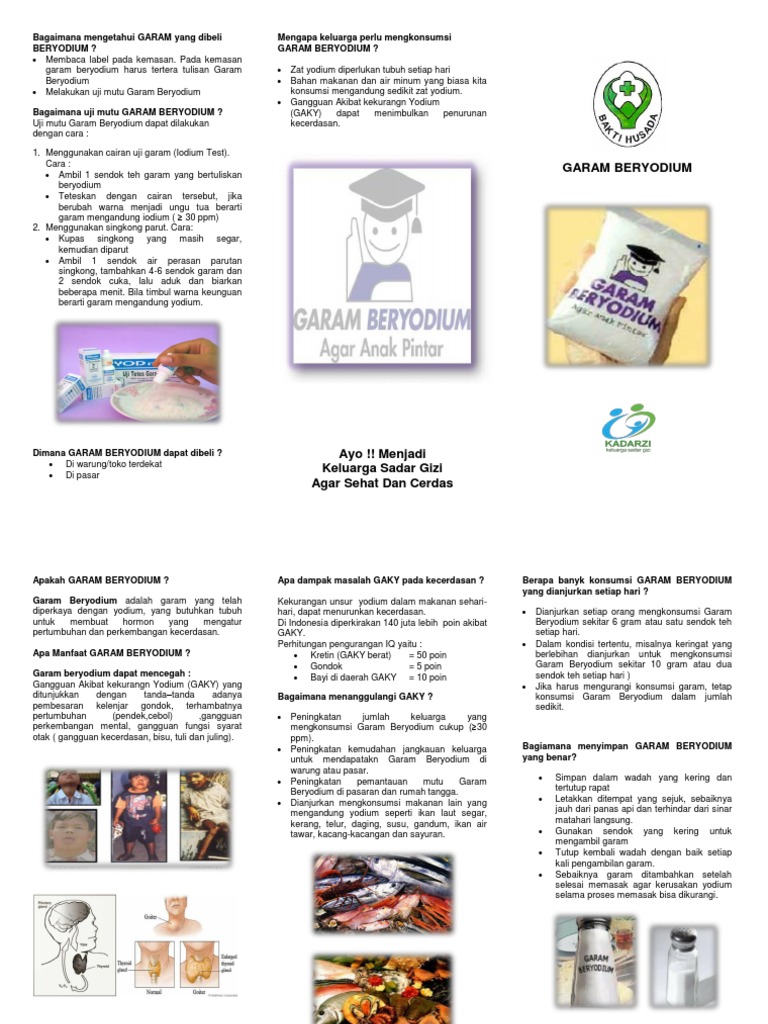 Leaflet Garam Ber | PDF