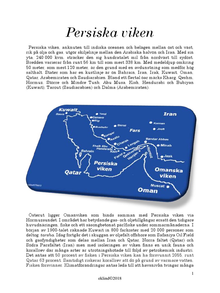 Persiska Viken | PDF