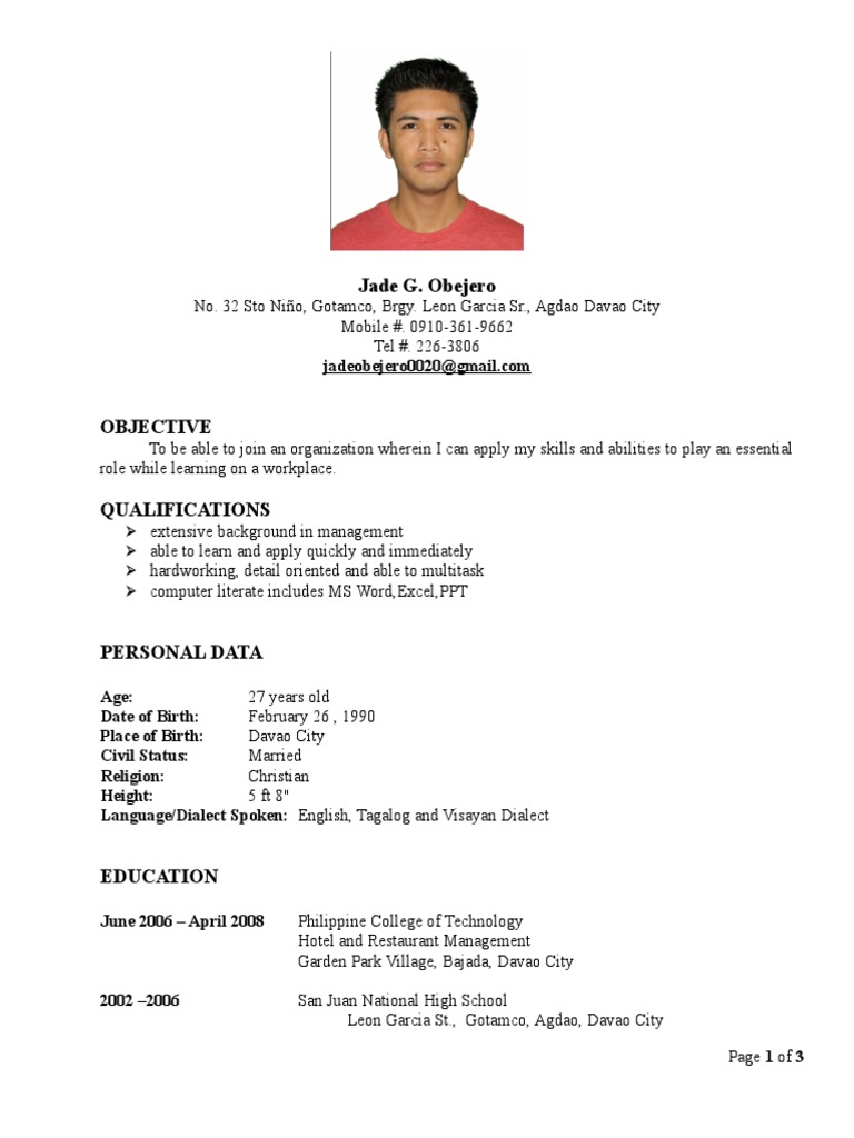 Jade G. Obejero | PDF | Inventory | Innovation