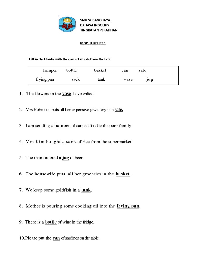 Modul Rel Ief BI - T.per | PDF | Foods