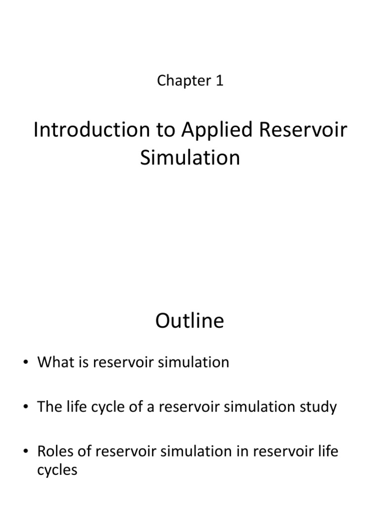 Chapter 1 Content | PDF | Petroleum Reservoir | Conceptual Model