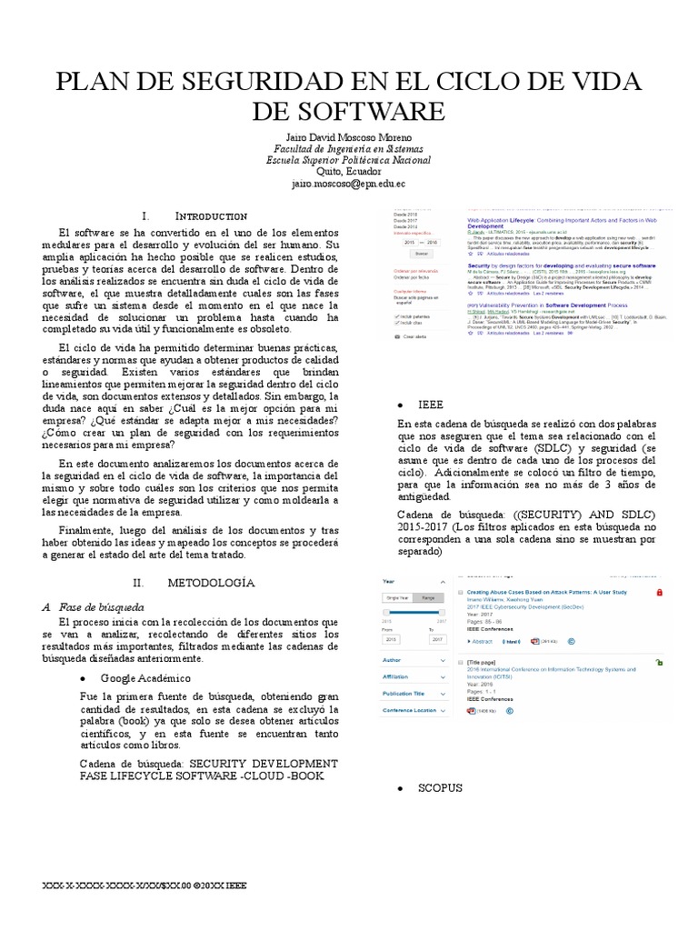 2017 07 MSW A4 Format | PDF | Software | Ingeniería de software