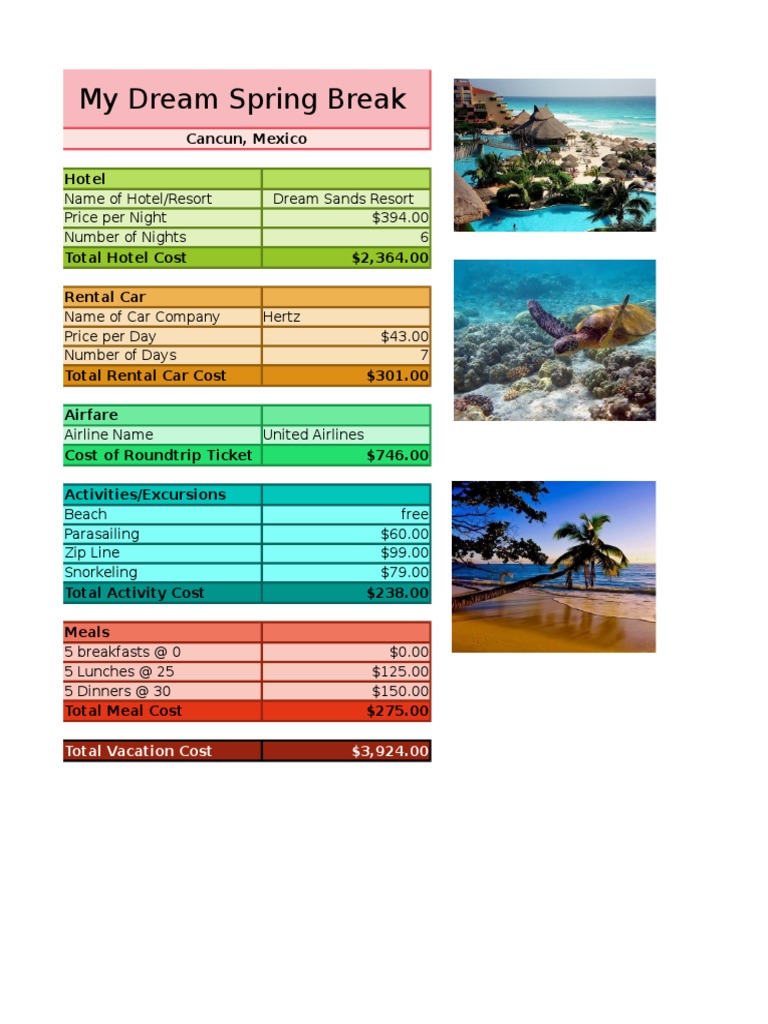 Spring Break Grace Landry | PDF