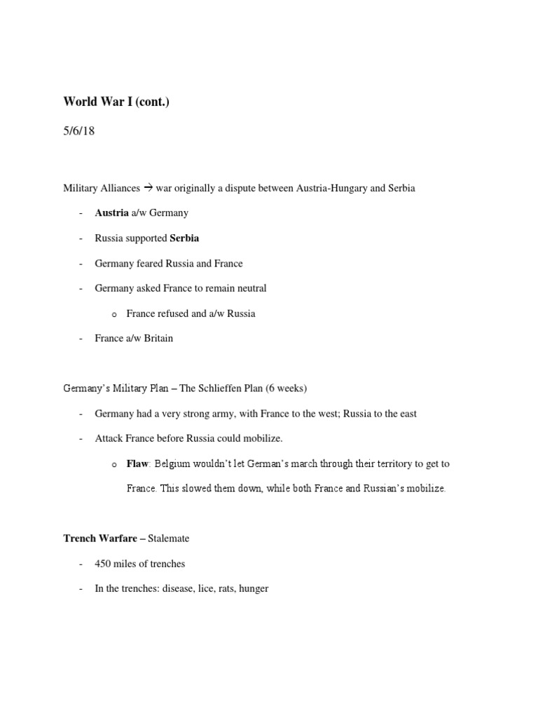 3:6:18 - World War I Cont | Download Free PDF | Espionage Act Of 1917 ...