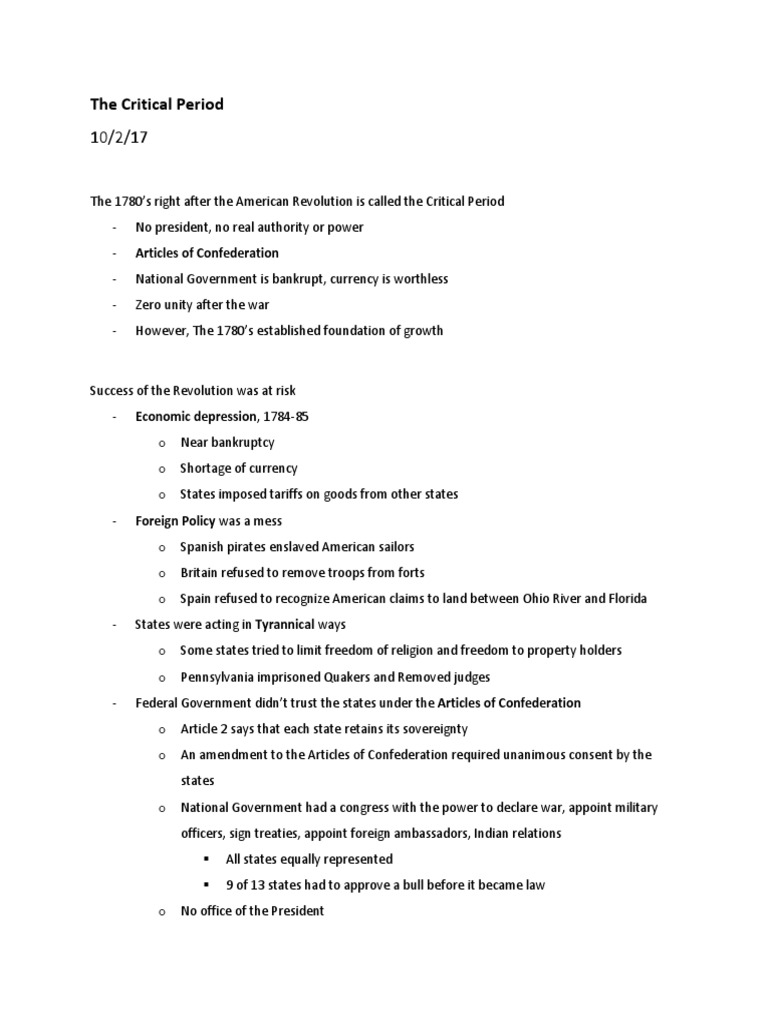 10:2 - The Critical Period | PDF