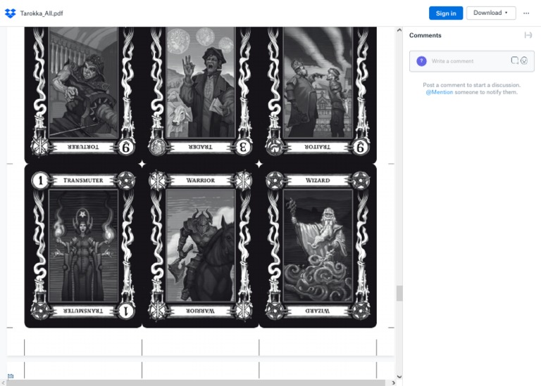 Tarokka - All - PDF Download : Sign in | PDF