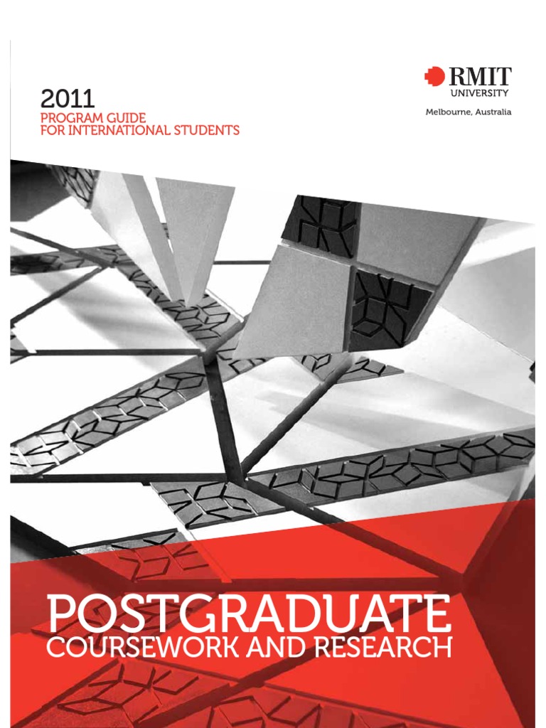 Postgraduate Program Guide For International Students - RMIT University ...